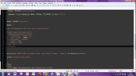 How To Upload Video In Php YouTube