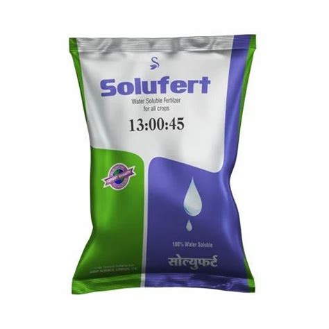 National Solufert 13 0 45 Npk Potassium Nitrate Water Soluble