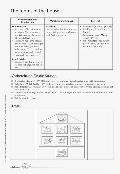 2 Selten Englisch Grundschule Arbeitsblätter Rooms Kostenlos Für Sie