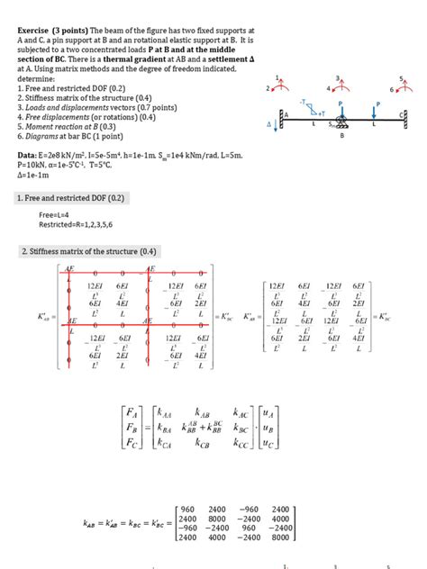 19 20 F2 Part 1 Sol Pdf Stiffness Linear Algebra