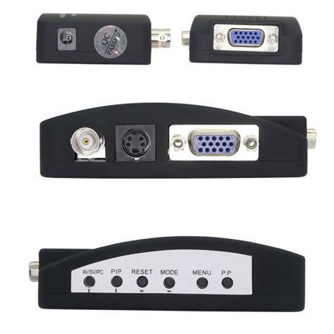 Getuscart Xmsjsiy Bnc To Vga S Video Vga To Vga Converter Cctv Camera Pc To Tv Adapter Bnc