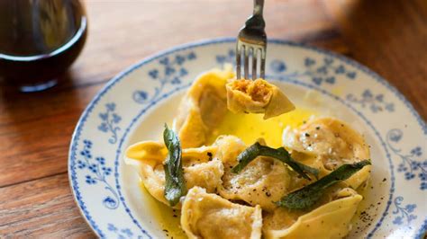Pumpkin Tortellini With Sage Butter Sbs Food