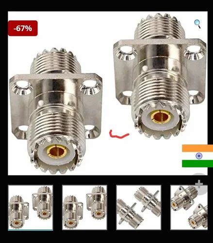 So239 Rf Uhf Coaxial Cables Connector So 239 Female Vhf Ham Radio