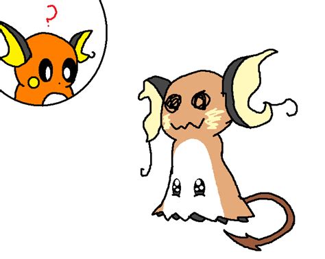 Mimikyu As Raichu By Yingyangheart On Deviantart