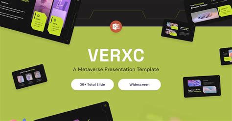 Verxc Презентация метавселенной Powerpoint Шаблоны презентаций