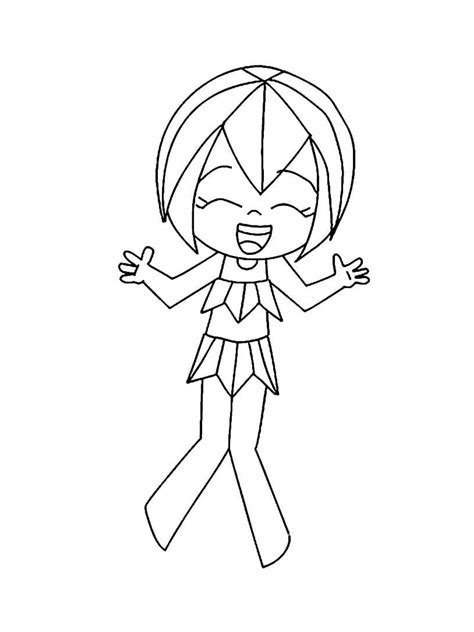 Sea Princesses Ester Coloring Page