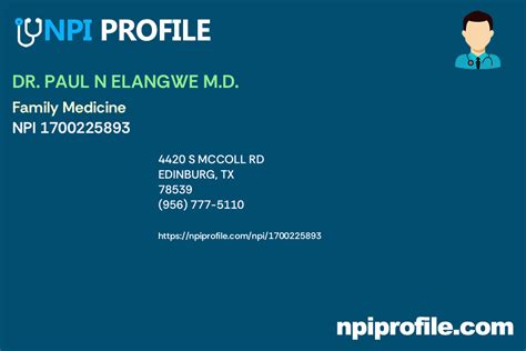 Dr Paul N Elangwe Md Prescription History