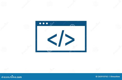 Development Concept Web Coding Programming App Icon Vector