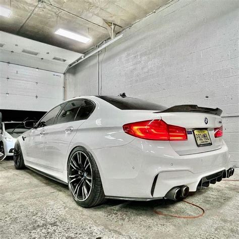 Psm High Kick Carbon Fiber Trunk Spoiler Bmw F90 M5 And G30 G38 5