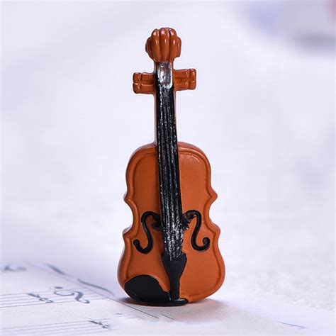 Micro Landscape Simulation Musical Instrument Resin Ornament Miniature