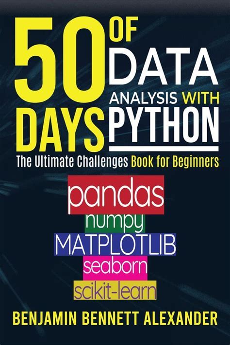 50 Days Of Data Analysis With Python The Ultimate Challenge Book For Leanpub