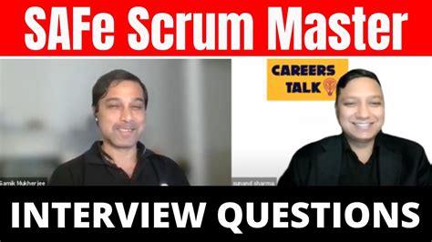 SAFe Scrum Master Interview Questions And Answers I Scaled Agile