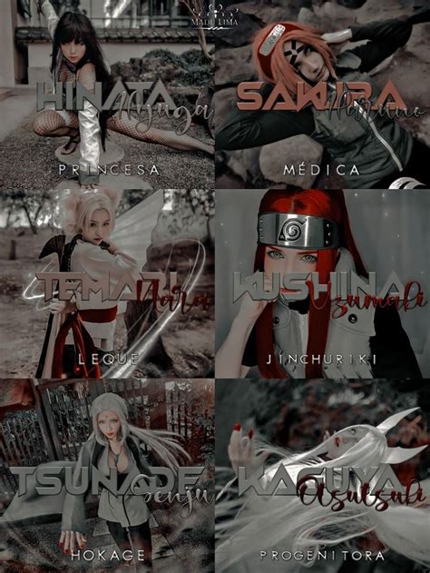 Guide Hinata Hyuga Sakura Haruno Temari Nara Kushina Uzumaki