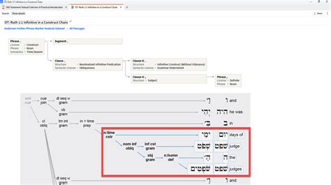 Syntax Search On Ruth 11 — Logos Community