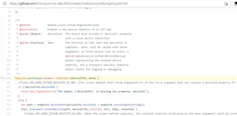 Nodejs Argumenterrorthe Object Deviceinfo Is Missing The