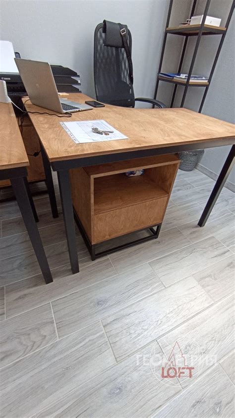 Мебель для офиса в стиле лофт - Геометрия LOFT
