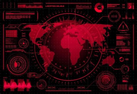 Interface Utilisateur Futuriste Et Infographies De Linterface
