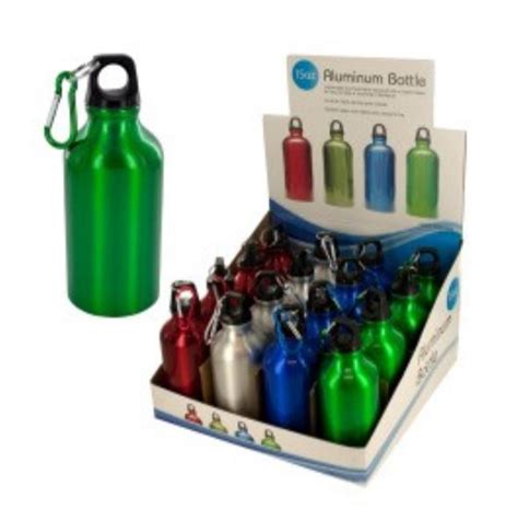 15 Oz Aluminum Water Bottle Countertop Display Sports Medical Group