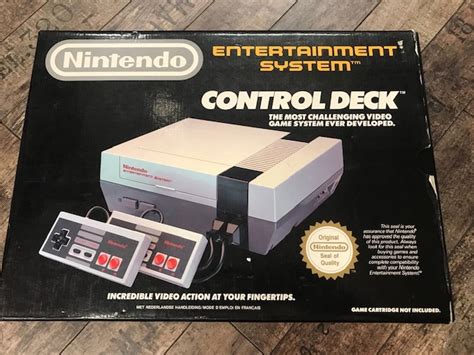 Nes 8 Bit Konsoli Control Deck Käytetty Scn Hol Cib Pelimies