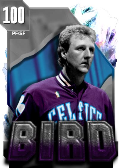 NBA 2K24 2KDB Custom Card Larry Bird 100 OVR