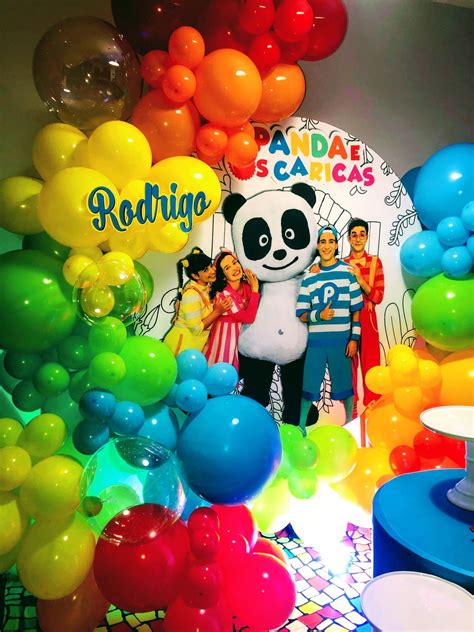 Aniversário Panda e os Caricas Iolanda Rodrigues Artesanato Arte