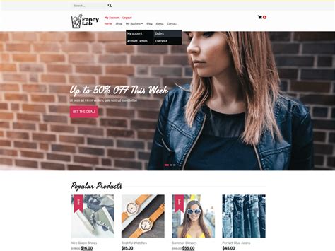 Fancy Lab Wordpress Theme
