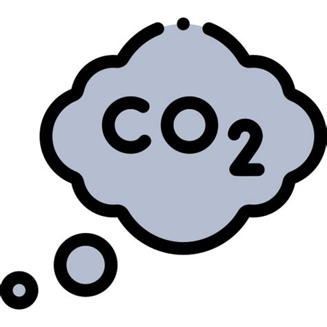 Pollution Detailed Rounded Lineal Color Icon