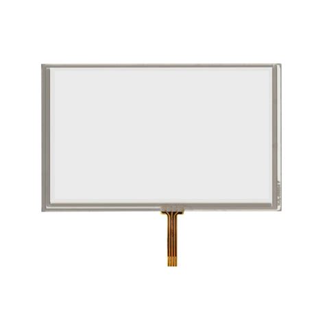 5 인치 4 와이어 저항성 터치 스크린 디지타이저 패널 유리 117x70mm Gps 터치 패드 11770mm