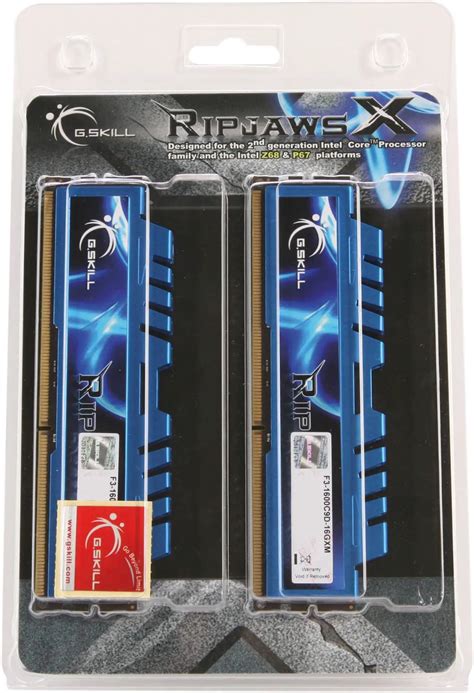 G Skill Ripjaws X Series 16gb 2 X 8gb 240 Pin Pc Ram Ddr3 1600 Pc3 12800 Desktop Memory