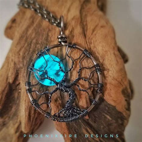 Full Moon Tree Of Life Pendant