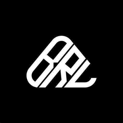 Brl Letter Logo Creative Design With Vector Graphic Brl Simple And