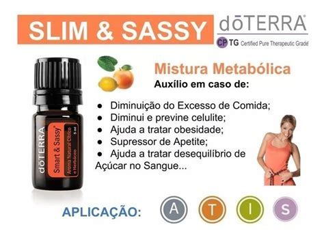 Óleo Essencial Mix Metabólico Smart And Sassy 5ml Do Terra Parcelamento