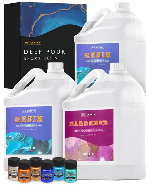 Buy Deep Pour Epoxy Resin 2 Parts Epoxy 1 Part Hardener Deep Pour