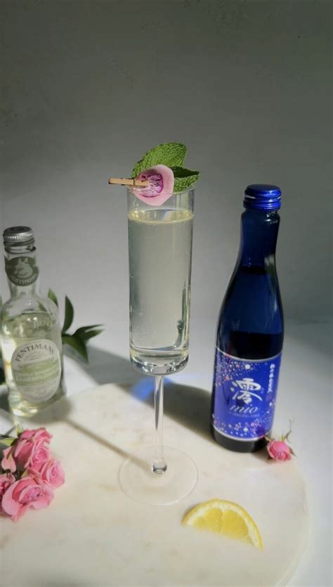 Simple Sparkling Sake Cocktail Takara Sake Usa Inc