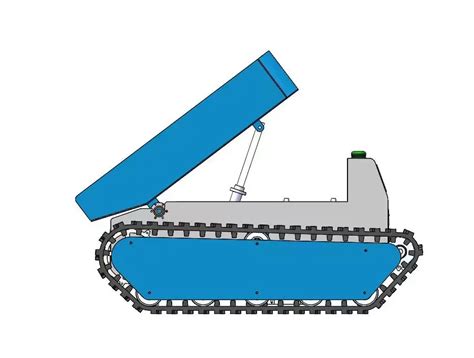 Zhlun Tracked Mobile Tank Robot Crawler Agv For Uneven Roads