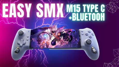 Unboxing Review Gamepad Telescopic Easy Smx M15 Type C Bluetooth Pesaing Gamesir G8 And G8
