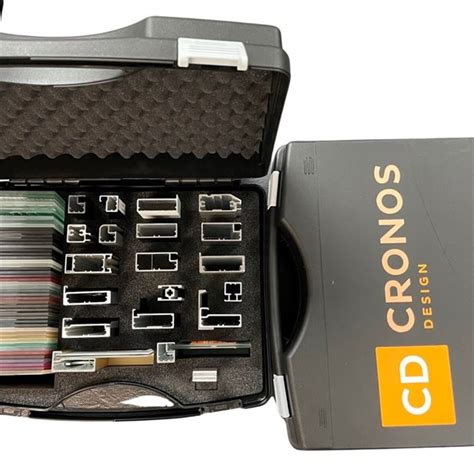 Aluminum Frame And Glass Sample Kit Aluminum Profile Samples Cronos