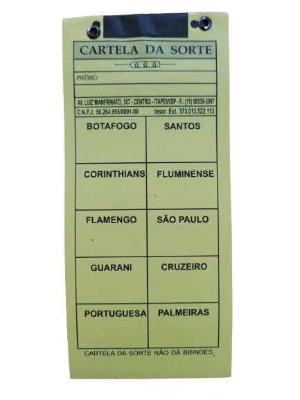 Cartela De Rifa 100 Nomes Unidade Modelo Ganhador Revelado CARTELA