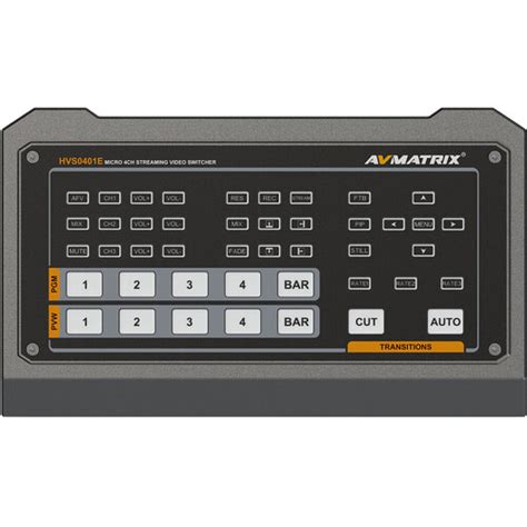 AVMATRIX Micro 4 Channel HDMI DP Video Switcher HVS0401E B H