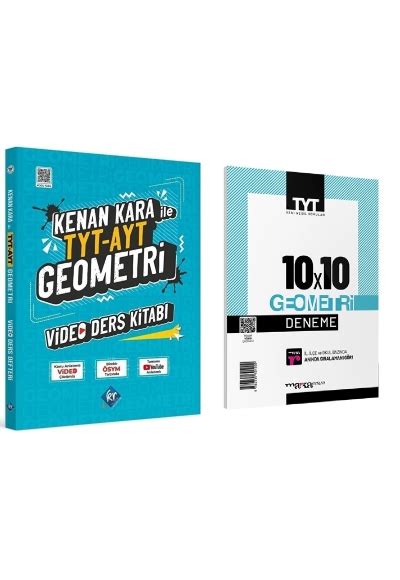 Kenan Kara Tyt Ayt Geometri Kampı Ve Marka Yayınları Geometri Deneme li Set