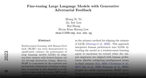 paper page fine tuning language models with generative adversarial