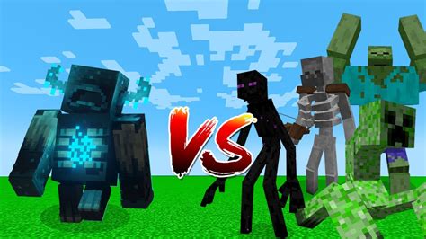 Warden Vs Mutant Mobs Youtube