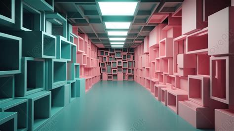 3d 렌더링 방의 추상 직사각형 모양 탐색 직사각형 3d 배경 사각 배경 네온 배경 이미지 Hd 직사각형 3d 사각 네온 배경 사진 무료 다운로드 Lovepik