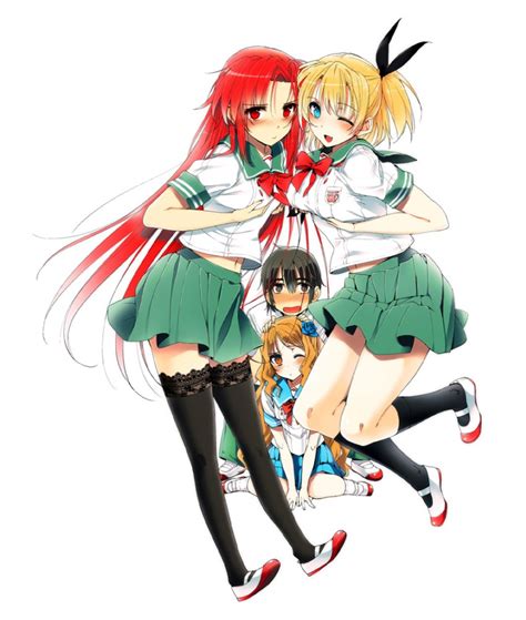 Lisara Restall Fukumune Iria Quele Sellier And Kaga Ryousuke Dakara Boku Wa H Ga Dekinai