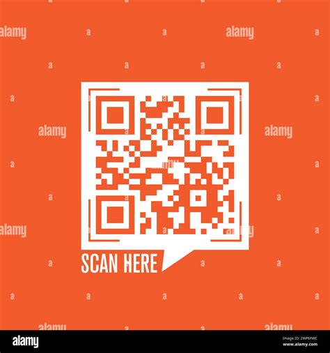 QR Code Vector In White Background Stock Vector Image Art Alamy