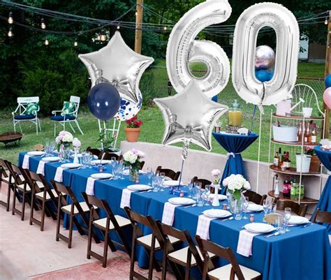 Joymemo 60th Birthday Party Decorations For Men Women Happy Birthday