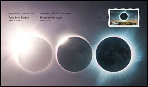 Buy Canada 3418 Fdc Total Solar Eclipse 2024 P 92¢ Official
