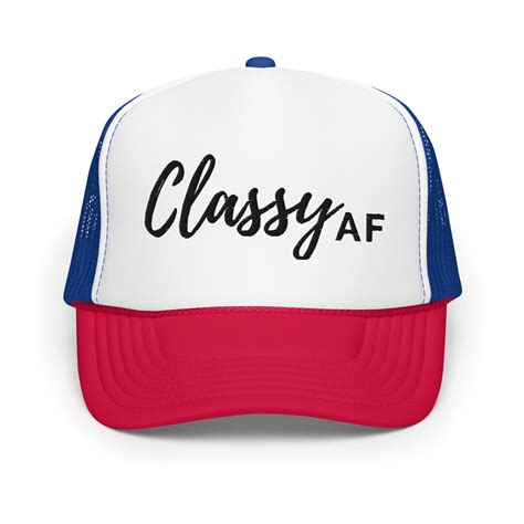 Classy Af Trucker Hat Girls Trip Hat Classy Hat Bachelorette Party