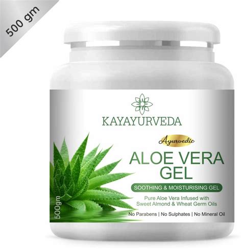 Kayayurveda Pure Aloe Vera Skinhair Gel With Vitamin E And Natural