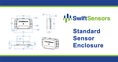 Ss3 Standard Sensor Enclosure Dimensions Swift Sensors